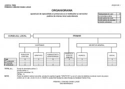 Organigrama - Comuna Ohaba Lunga : Comuna Ohaba Lunga
